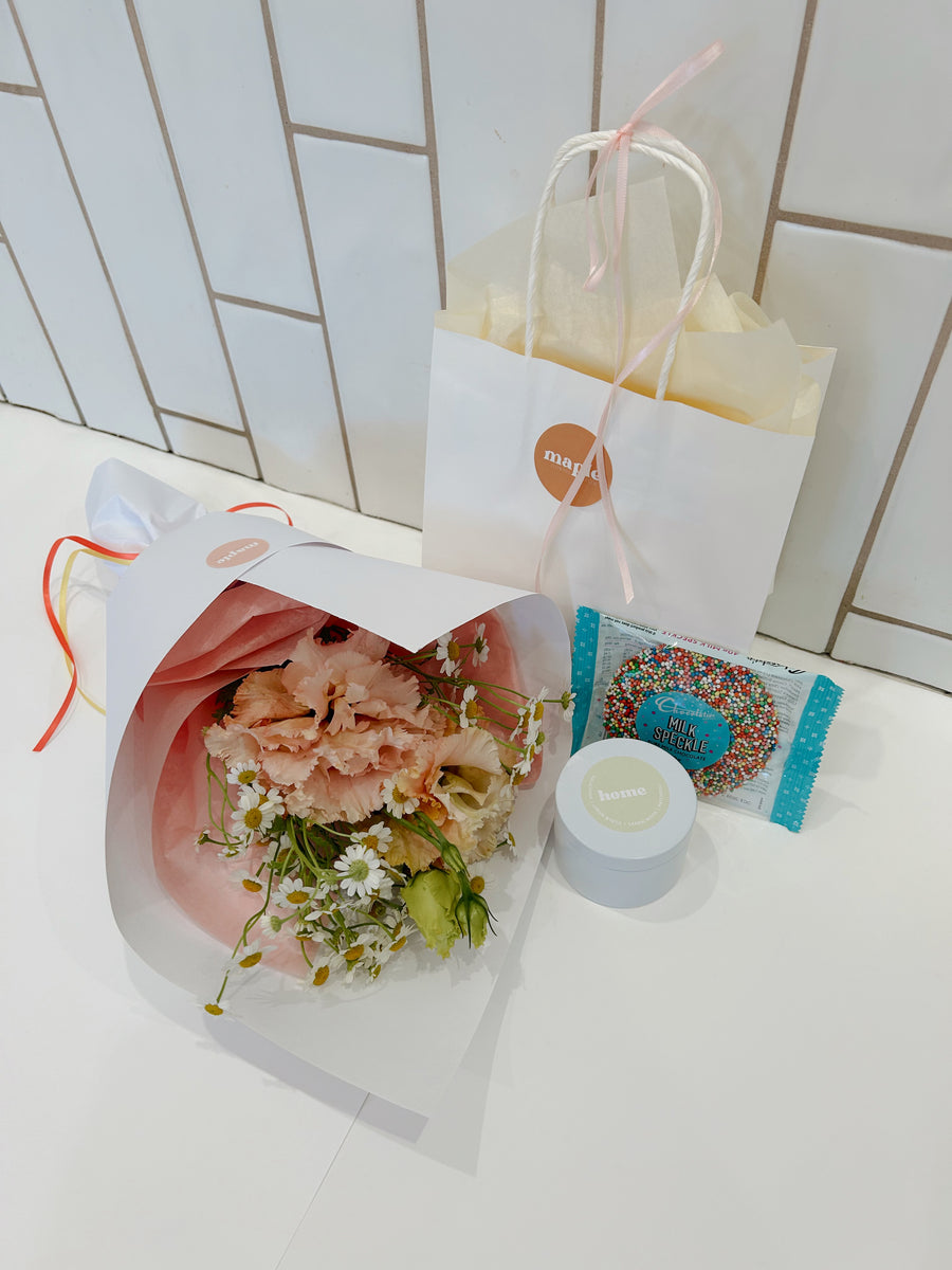 Mini Posy Gift Hamper – Maple Flowers + Decor